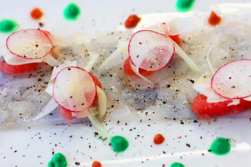 Prawn Carpaccio - Inspired Cuisine