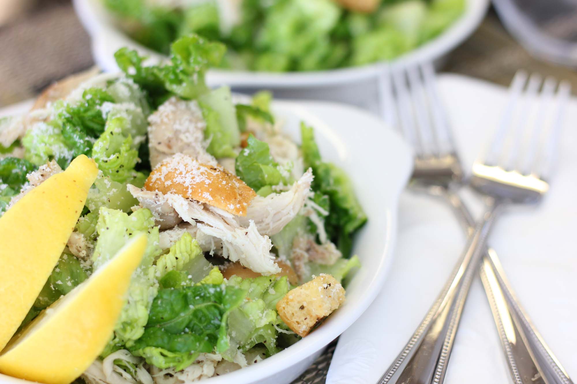 Ho-Hum-Chicken Caesar, but Another Skinny Lunch... - Inspired Cuisine