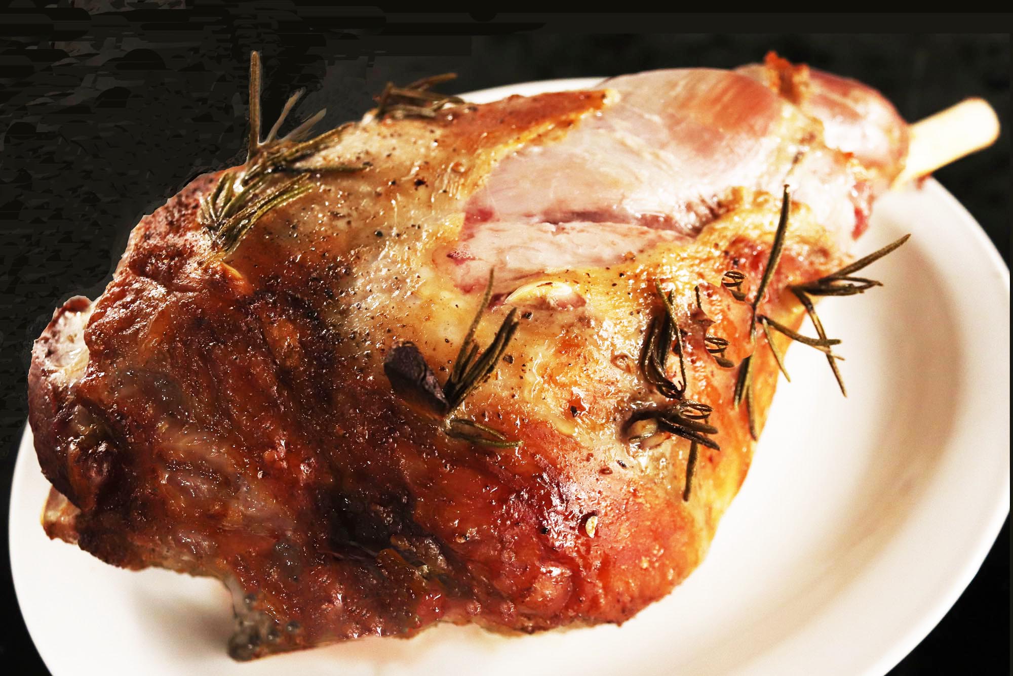 How to Carve a Bone-In Leg of Lamb - Inspired Cuisine